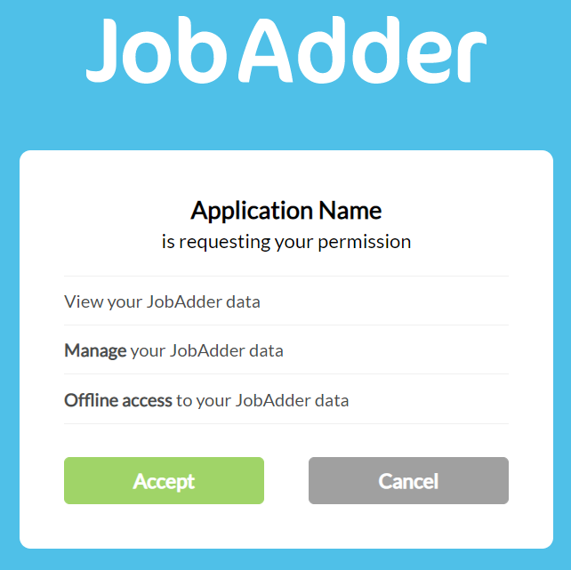 OAuth2 Authentication – JobAdder