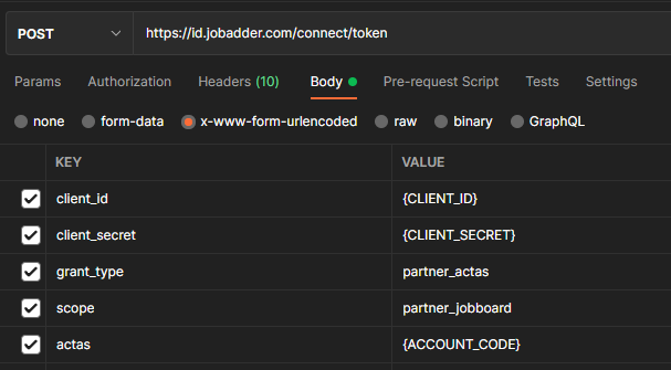 Partner Job Board Integration – JobAdder